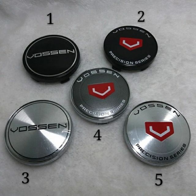 1pc (60mm)Vossen Rim Cap Cv3 Cv4 Cv5 Toyota Honda City Mazda Myvi Axia ...