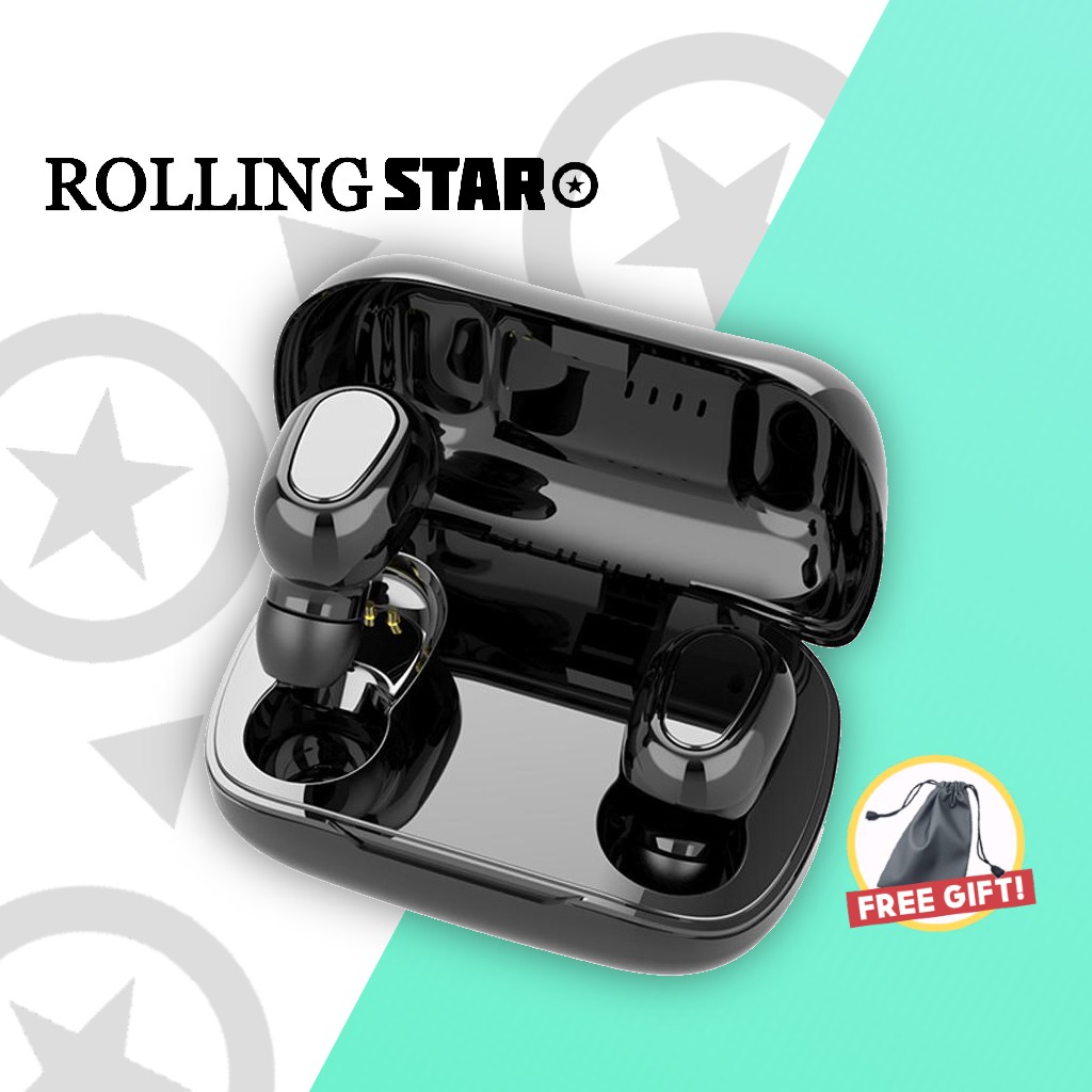 ROLLINGSTAR Jesko Wireless Earbuds | Shopee Singapore