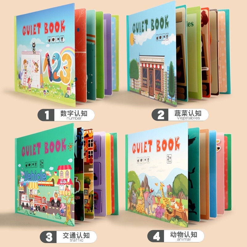 Local seller Kids Quiet Book Toy story book | Shopee Singapore
