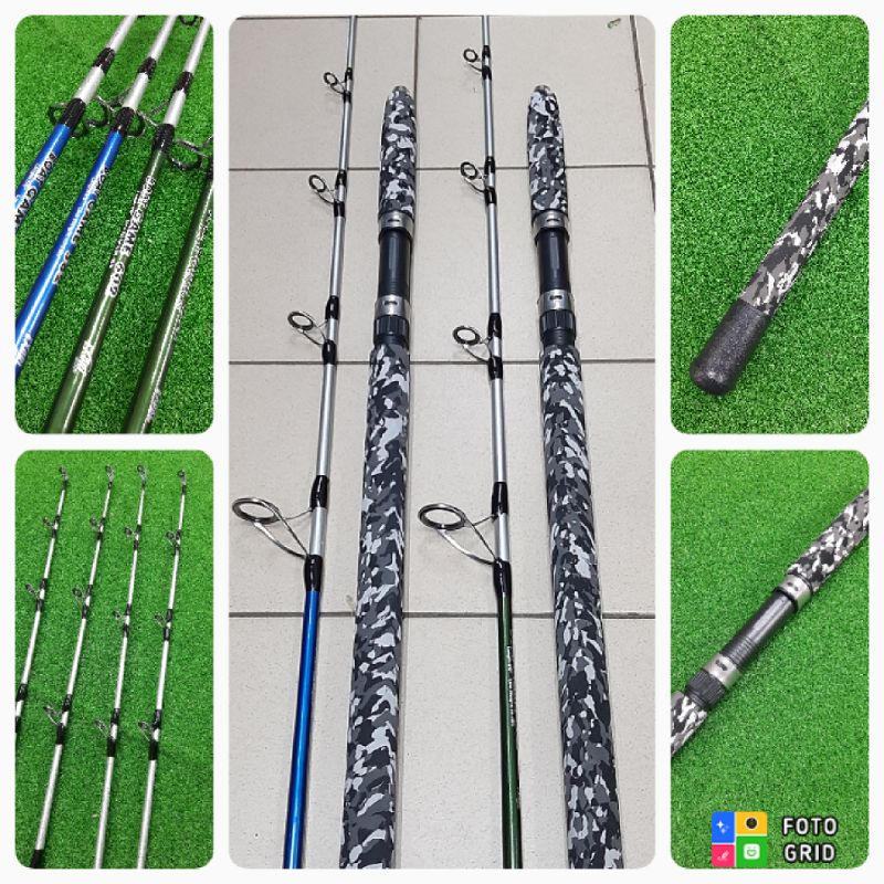 EXORI SOLID BOAT GAME BUTT JOINT BOTTOM ROD | Shopee Singapore
