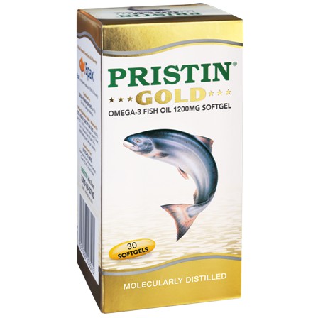 Pristin Gold Omega 3 Fish Oil 1200mg (30 softgels) | Shopee Singapore
