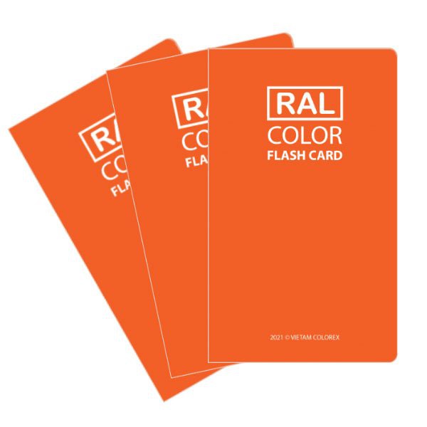 Ral COLOR FLASH CARD - RAL SO COLOR CARD | Shopee Singapore