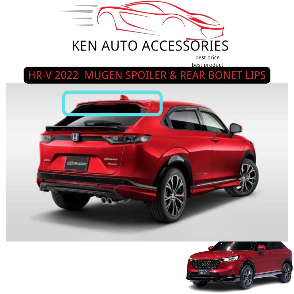 HRV 2022-2024 GEN3 MUGEN SPOILER / ROOF SPOILER MUGEN / REAR BONET LIPS ...