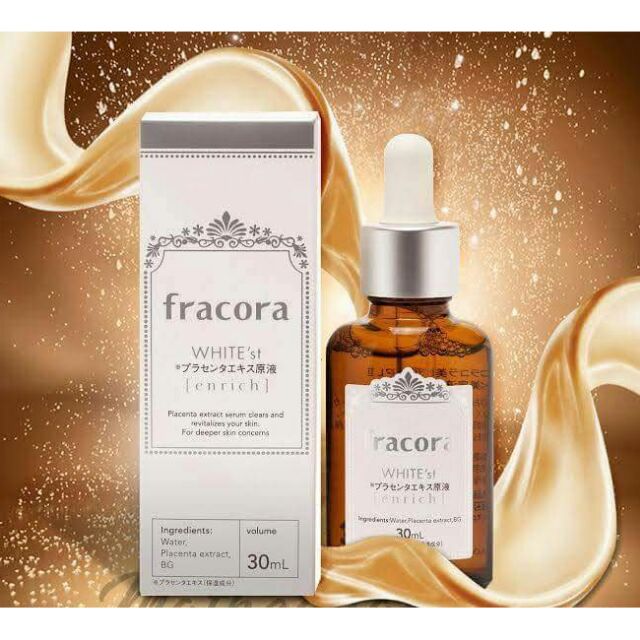 Fracora white placenta extract enrich placenta Serum 30ml | Shopee ...