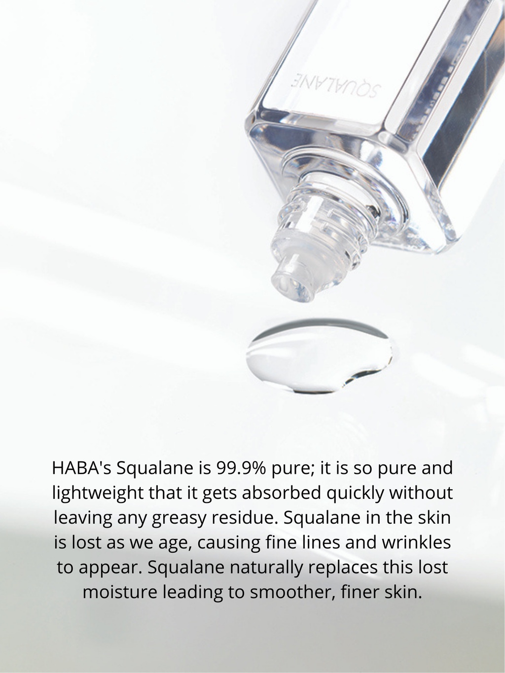HABA Additive-Free Squalane II (99.9% Pure Plant based Squalane Oil) 15ml / 30ml / 60ml | Shopee ...