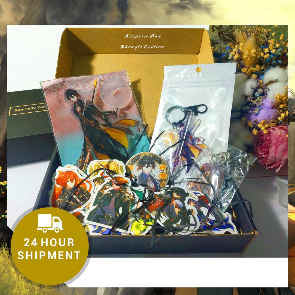 Genshin Impact BOX (Zhongli Edition) | Shopee Singapore