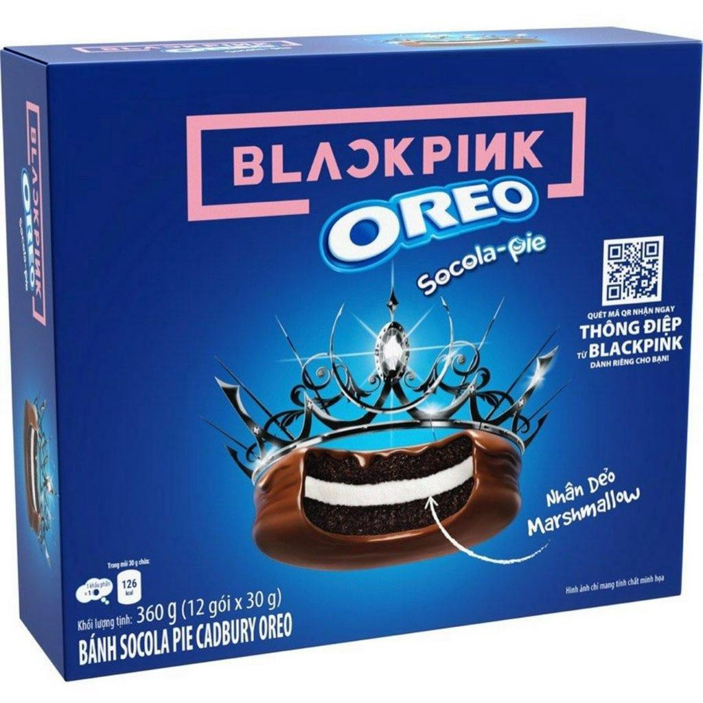 Limited Edition OREO BlackPink Socola-Pie Marshmallow 360g | Shopee ...