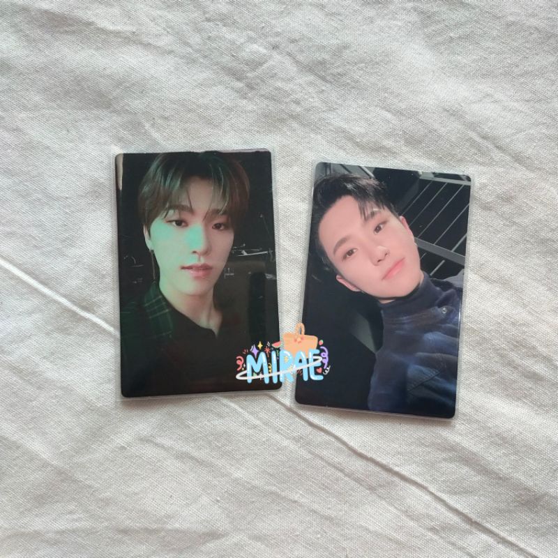 Photocard Seventeen Hoshi Dino Little Wishes Black Pajamas PC SVT ...