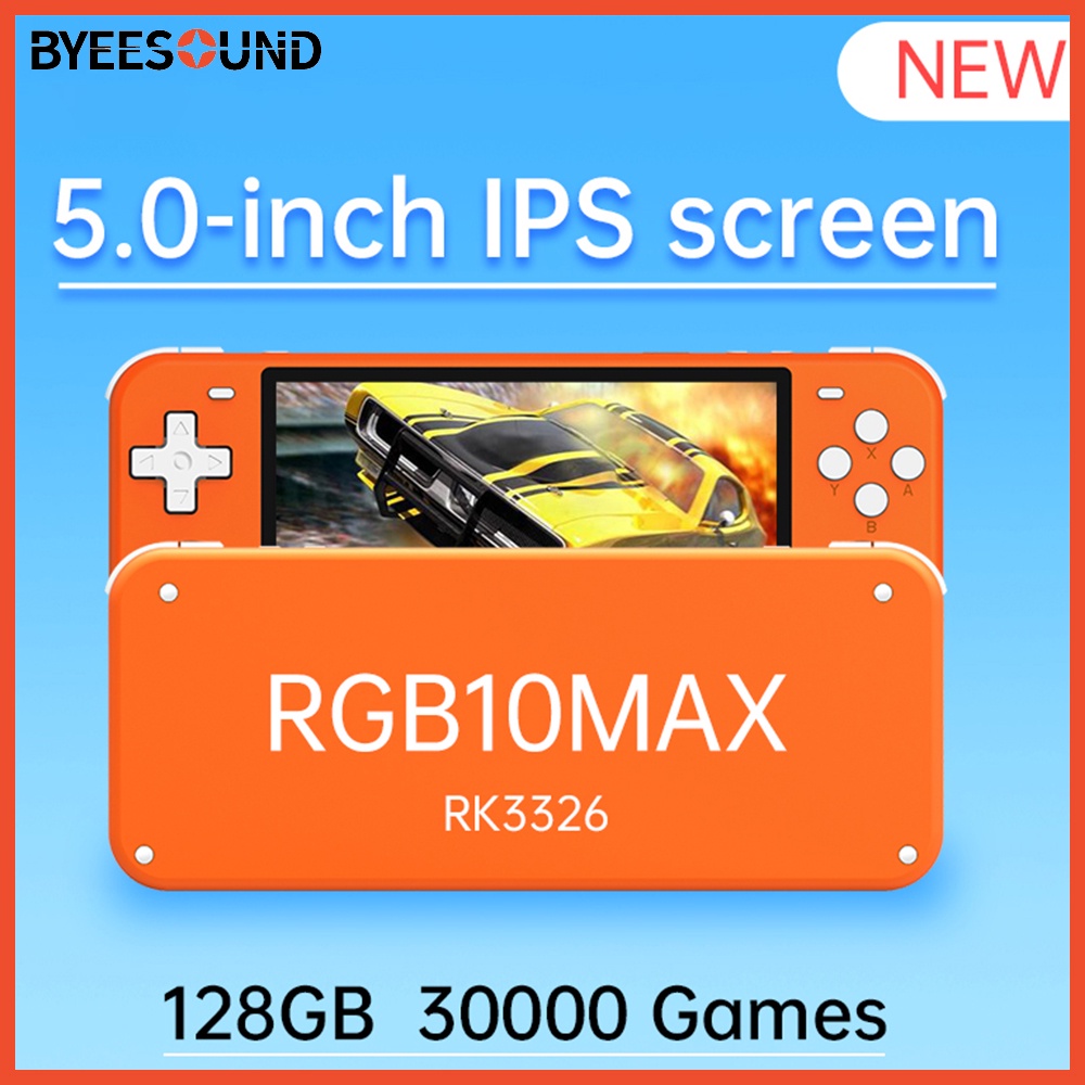 POWKIDDY RGB10 PRO MAX Video Game Retro Handheld Game Console RK3326 ...