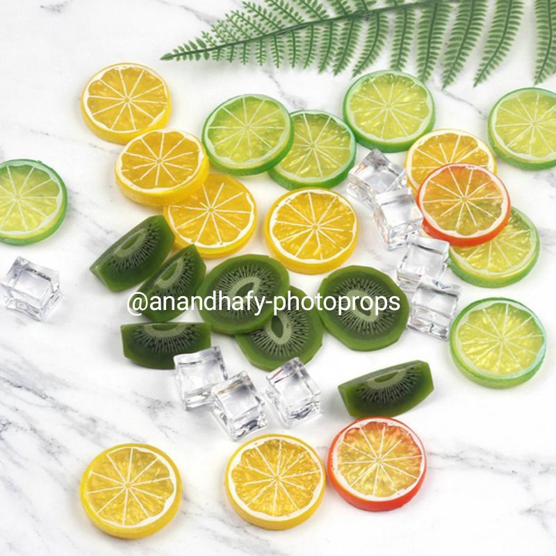 Lemon slice lime slice artificial orange slice artificial lemon slice ...