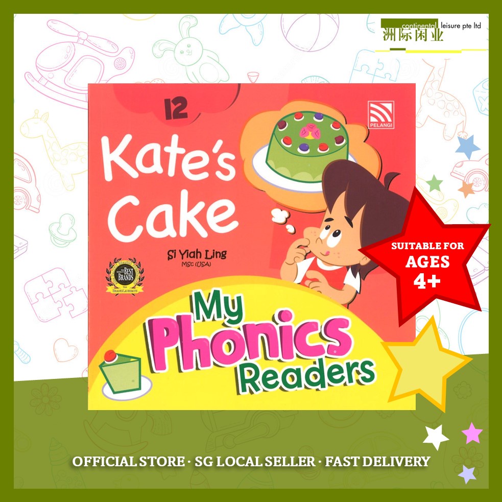 My Phonics Readers - Kate's Cake ( Children's Storybooks ) | Shopee ...