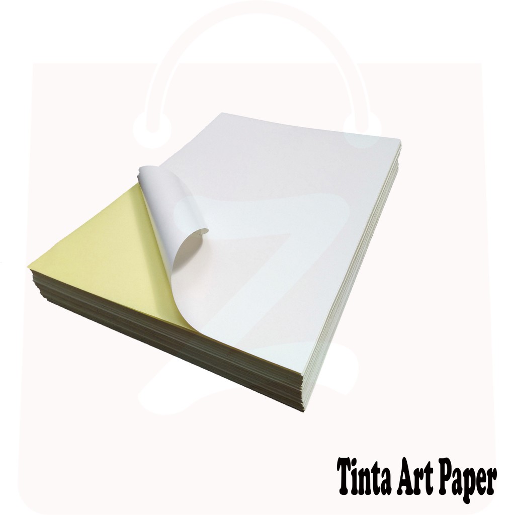 Hunter Cromo A4 Sticker Paper Product Brand Sticker Packaging Label ...