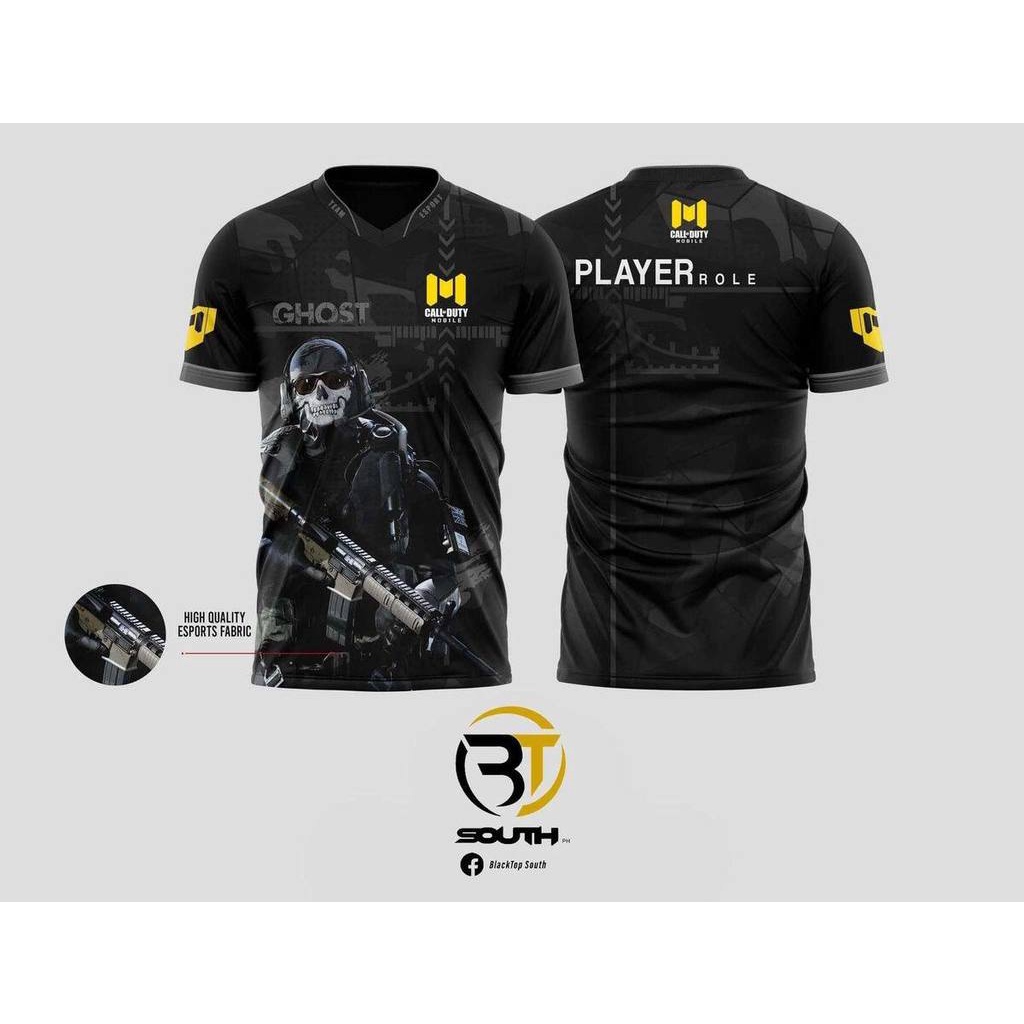 Kaos Shirt Gaming Jersey Esport Call Of Duty PUBG Free Fire FF Mobile ...