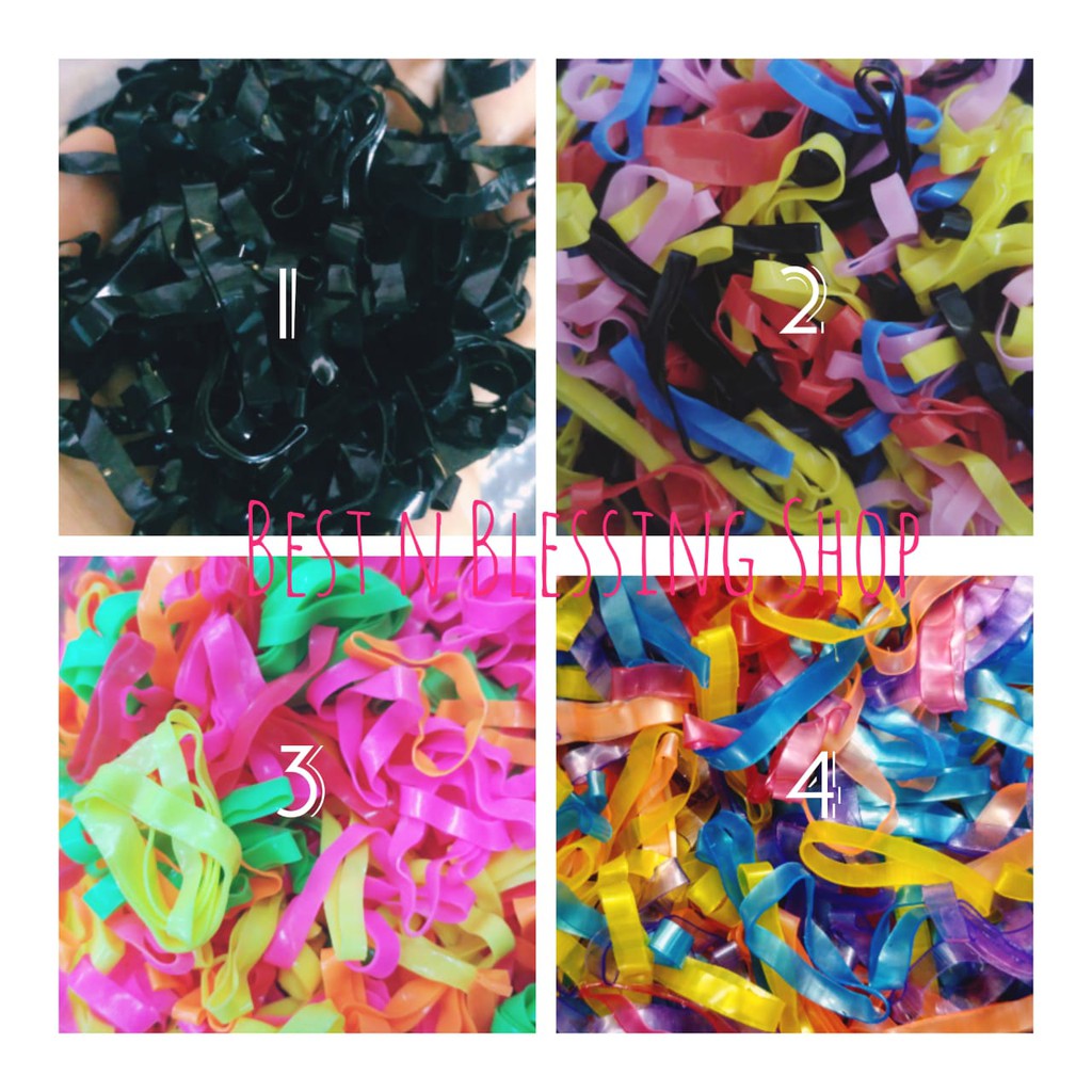 Japanese Rubber Bands by the Kilo Wide Japanese Hair Bands Hair Tie/s ...