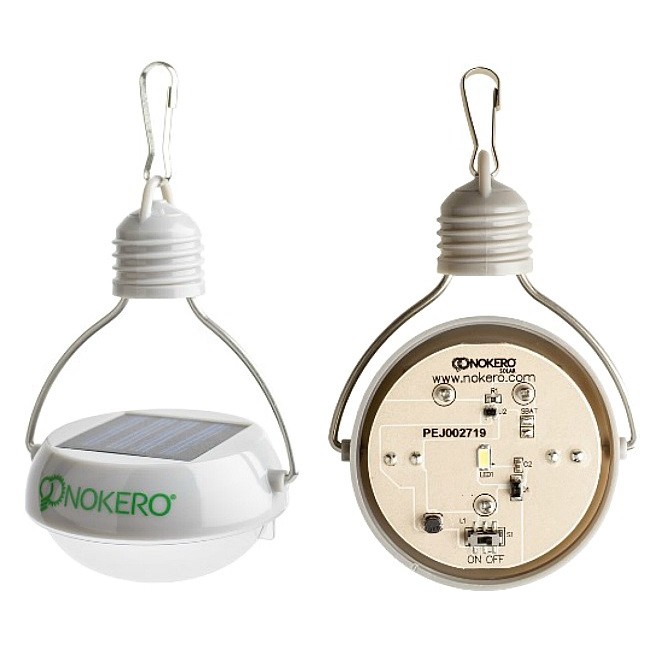 Nokero Solar Power Camping LED Hanging Bright Light Lantern - U.S.A ...