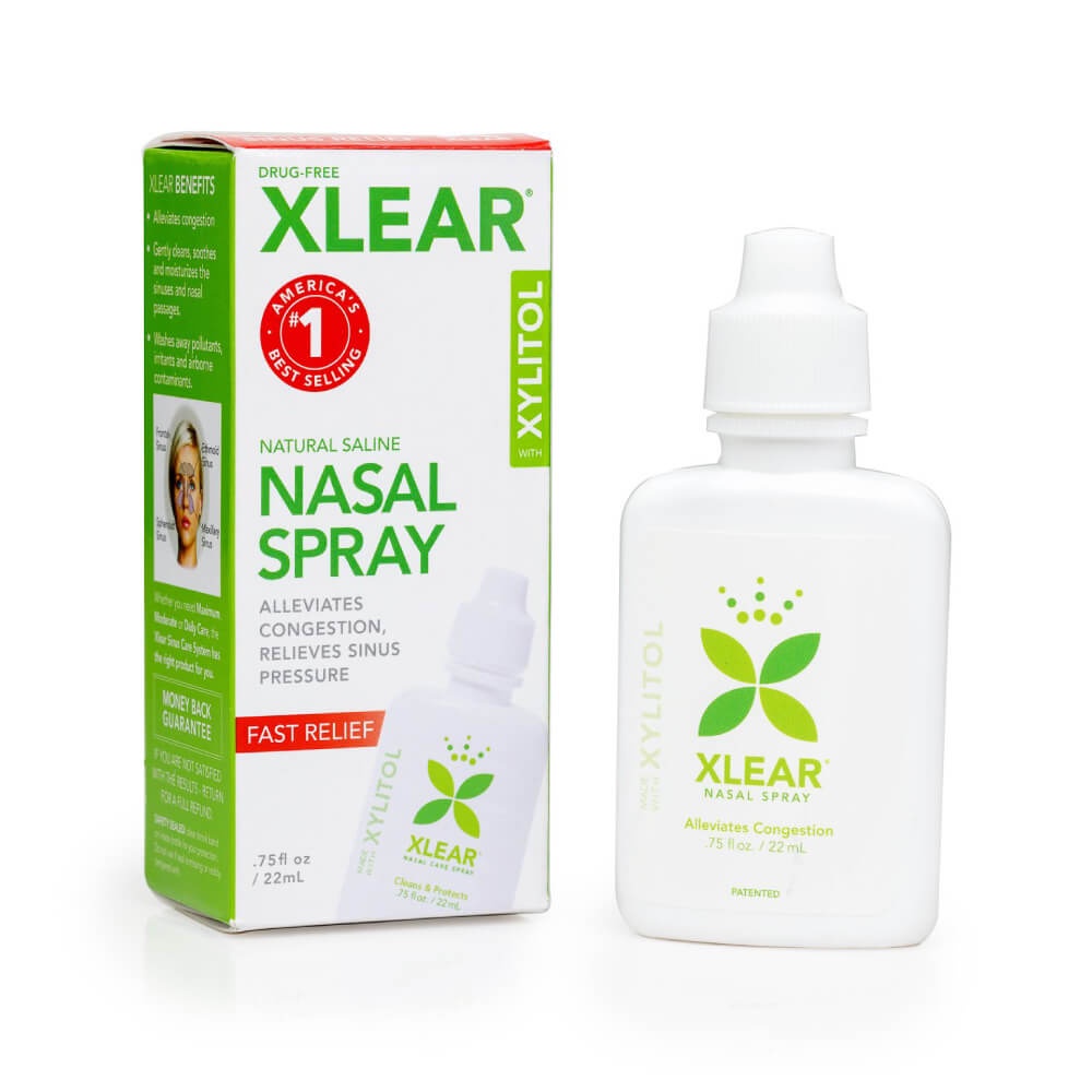 Xlear - Sinus Care, Xylitol & Saline Nasal Spray (0.75oz) | Shopee ...