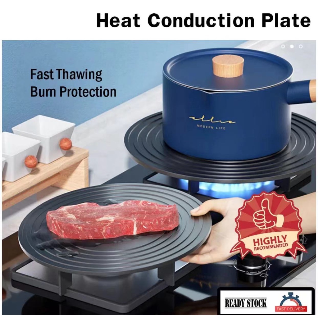 Gas Stove Heat Conduction Plate 24cm / 28cm | Thaw Frozen Food Meat ...