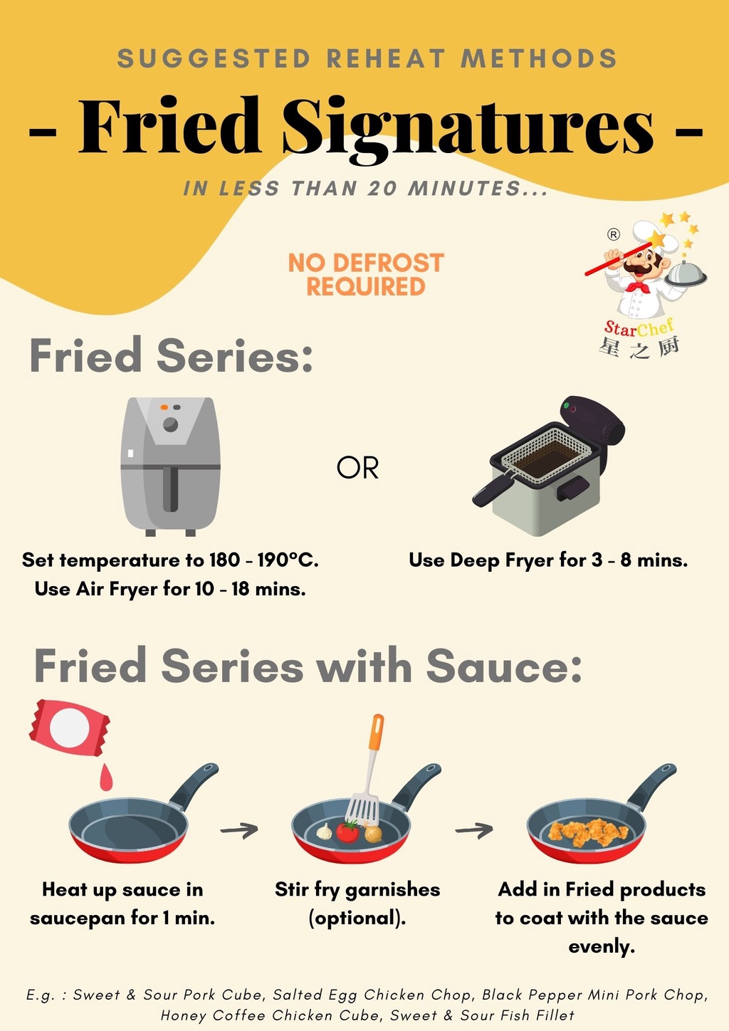 [ Star Chef ] Honey Coffee Mini Pork Chop 蜜汁咖啡迷你猪扒 (Ready to Eat ...