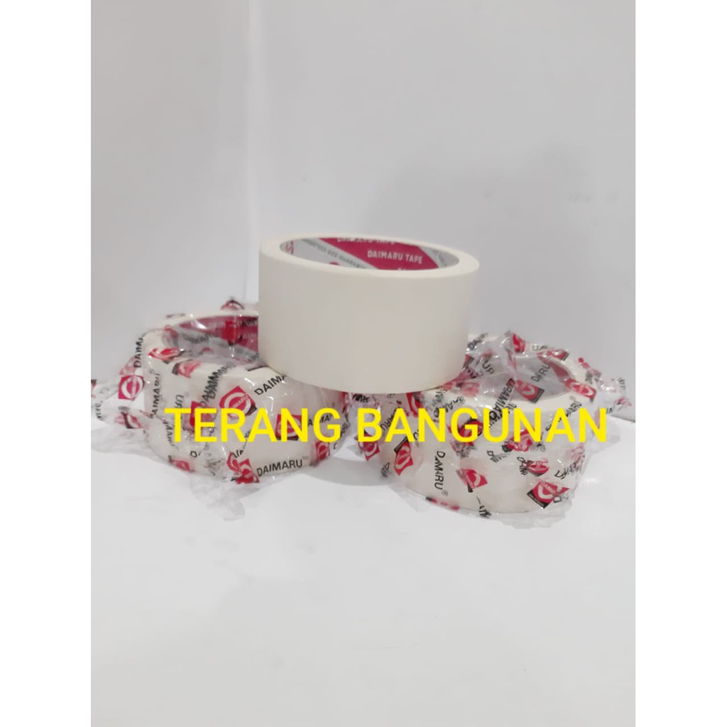 DAIMARU MASKING TAPE 2 INCH / DAIMARU PAPER duct TAPE 5CM | Shopee ...