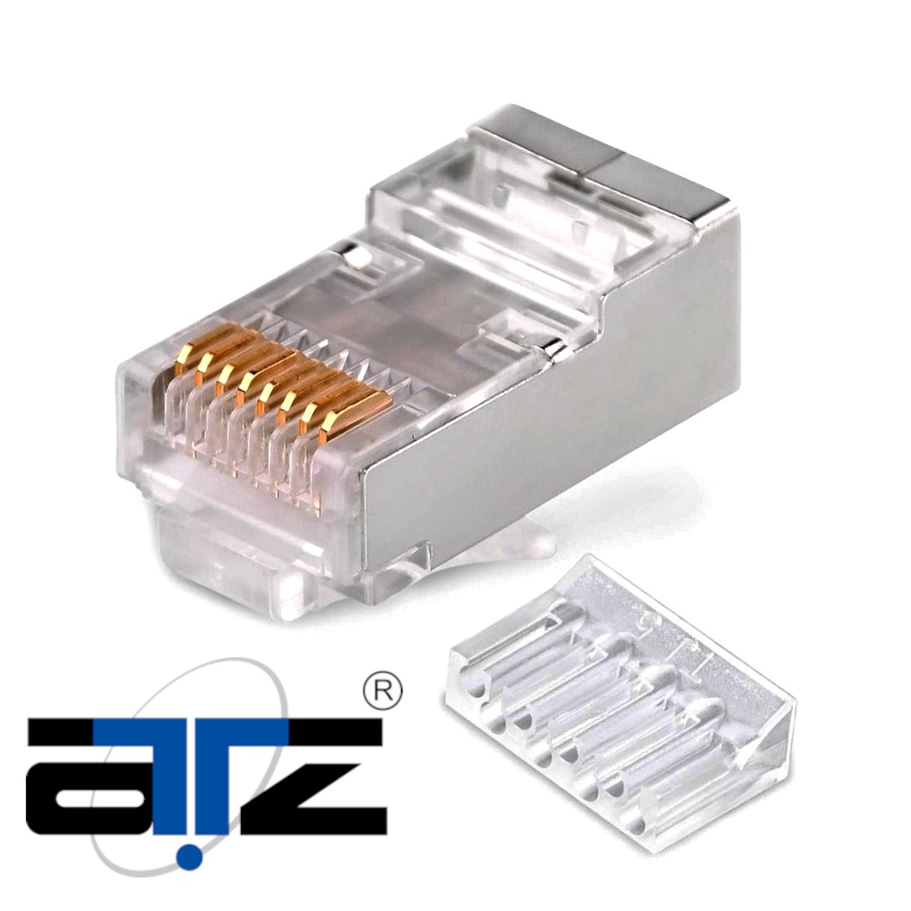 ATZ RJ45 Cat 6/Cat 6A (Unshielded/Shielded) with (Loadbar (LB)/Pass ...
