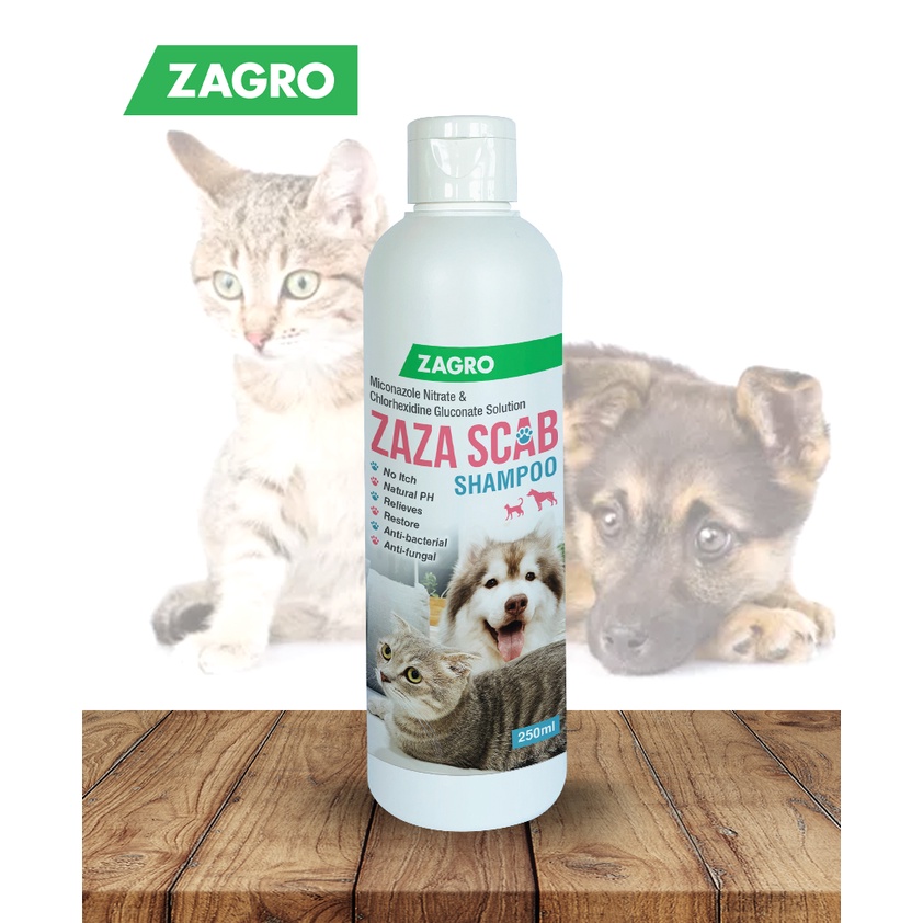 Zaza Scab Shampoo for Dogs and Cats - 250mL | Shopee Singapore