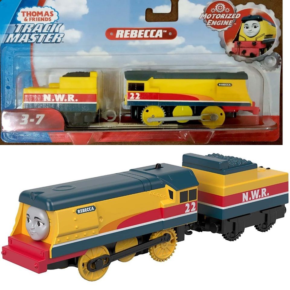 BNIP: Fisher Price Thomas & Friends Trackmaster Motorized Rebecca Train ...