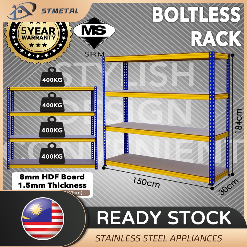 HP032 Heavy Duty Boltless Rack Shelving Racking Office Warehouse ...