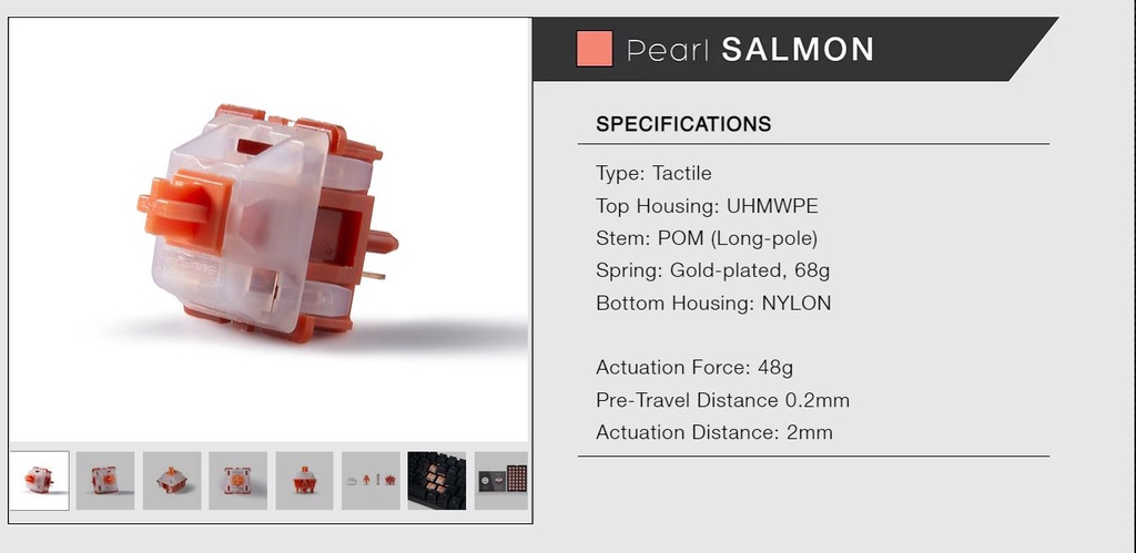 Tecware Switch Pre-lubed Linear keyboard Switches 63g 35pcs | Shopee ...