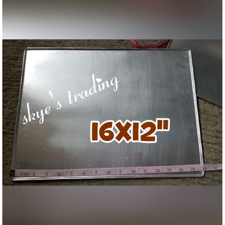 Jelly Roll Pan/Cookie sheet/ Pandesal tray/ Plancha Baking tray (2 ...