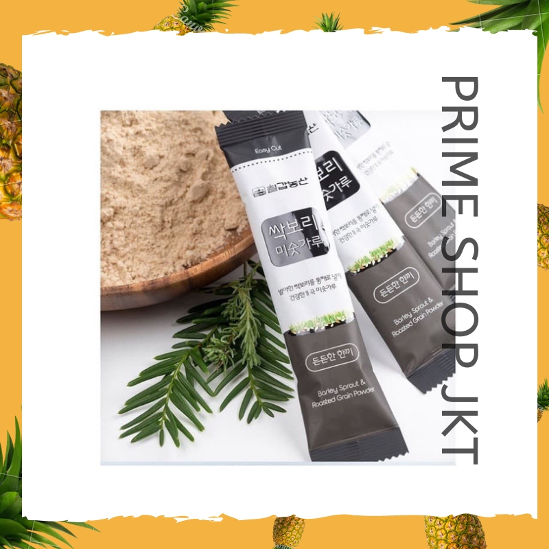 Chilkab Barley Sprout & Roasted Grain Powder 40 sticks Korean Healthy ...