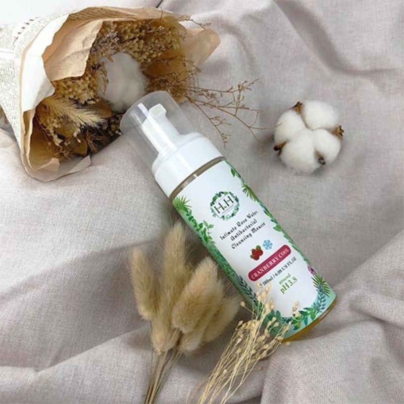 HH Feminine Antibacterial Cleaning Mousse 私密玫瑰纯露抗菌洁净慕斯 (180ml) | Shopee ...