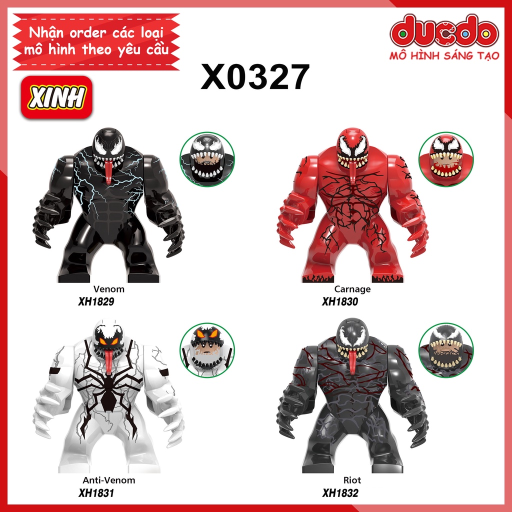 Bigfig Venom - Super Mutant Super Hero - Mini Minifigures Big fig ...