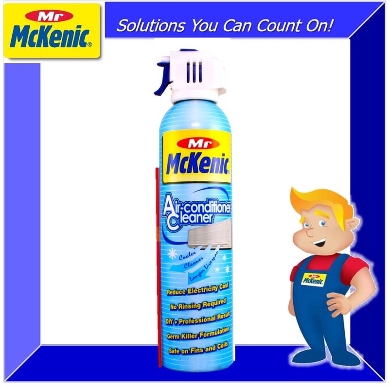 Mr McKenic Aircond Cleaning solution Spray/Aircon Washing Medicine ...