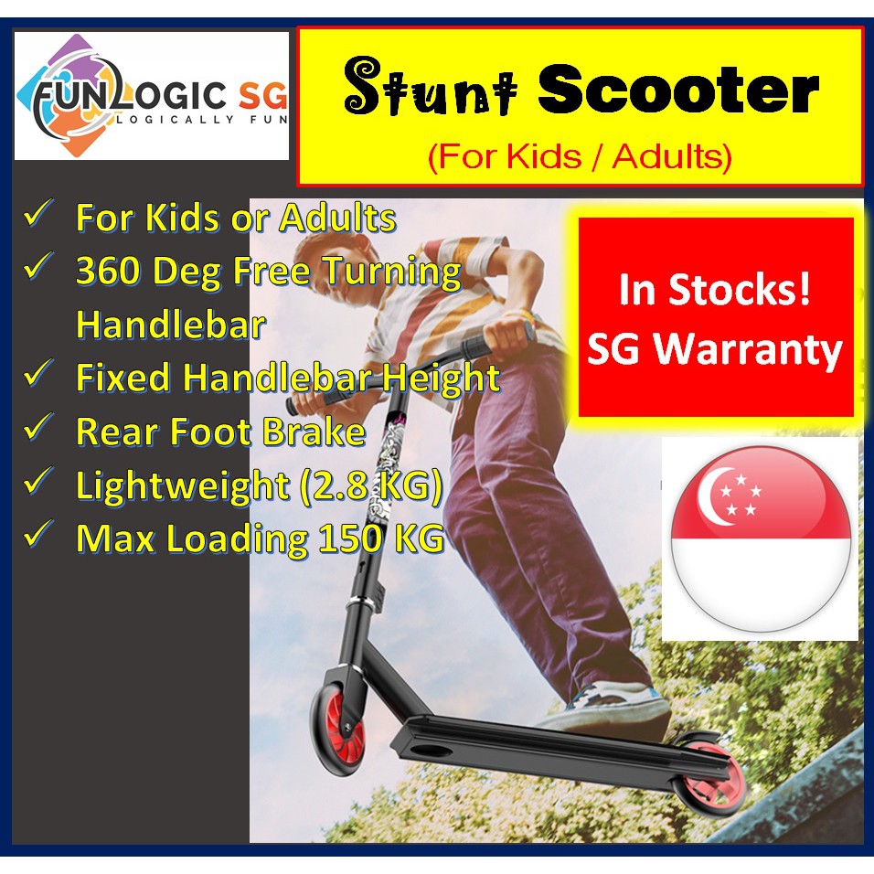 Stunt Scooter For Teens And Adults / Extreme Pro Scooter / 360 Degrees ...