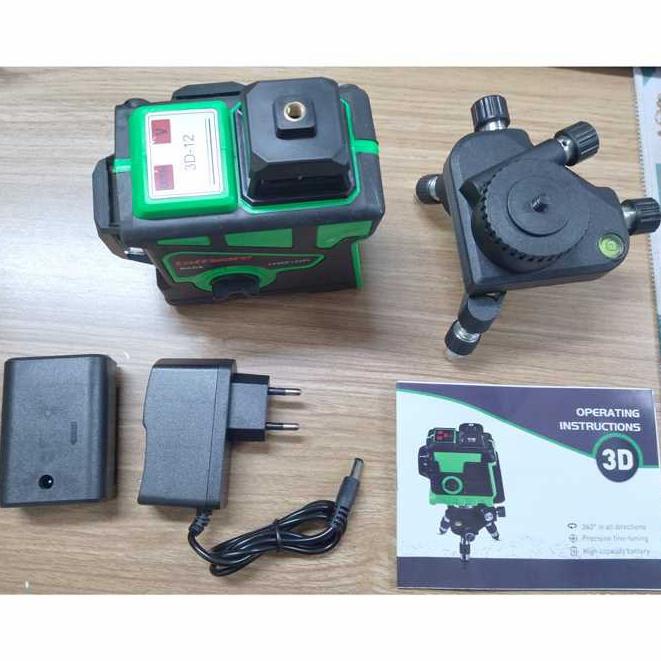 Multipurpose Laser Measuring Self Leveling Laser Level 12 Line Laser 3D ...