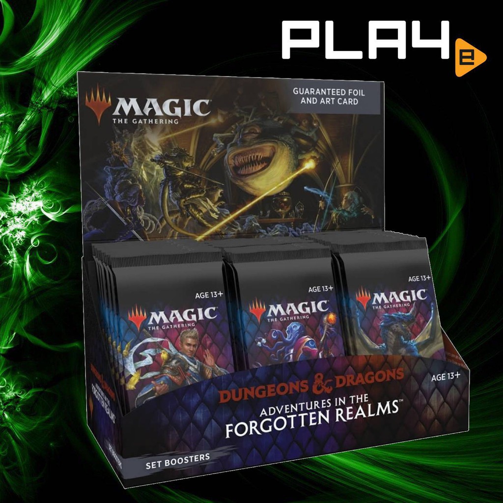 Magic The Gathering Dungeons and Dragons Set Booster (ENG) | Shopee ...