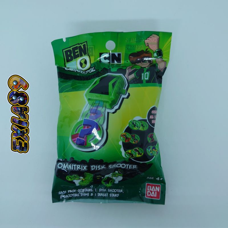 Ben Ten 10 Omniverse - Bandai Omnitrix Disk Shooter | Shopee Singapore