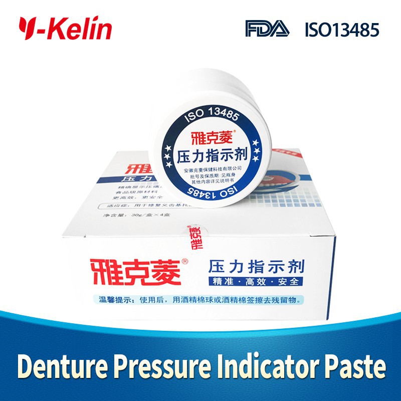 Y-kelin Denture Pressure Indicator Paste 30g PIP denture adjusting tool ...