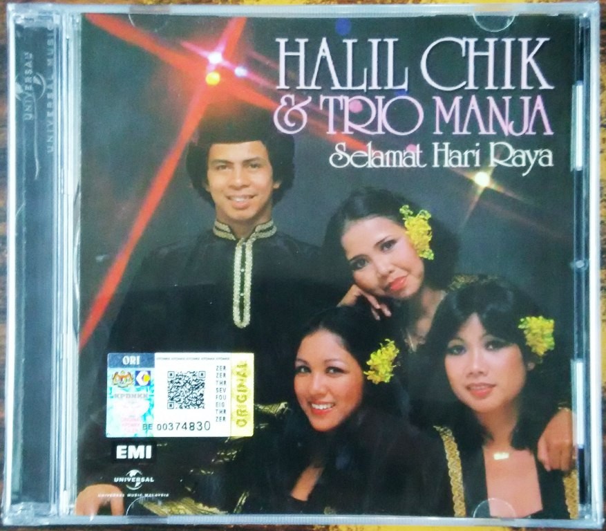 Hari Raya Album - Halil Chik & Trio Manja Selamat Hari Raya CD | Shopee ...