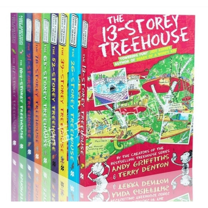 12 books!! The 13 Storey TreeHouse tree house 13 books | Shopee Singapore