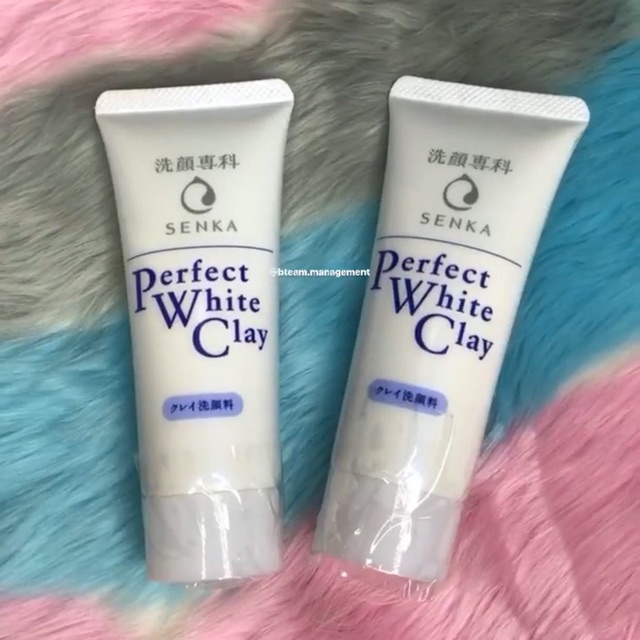 Senka Perfect White Clay Facial Wash 100% Original | Shopee Singapore