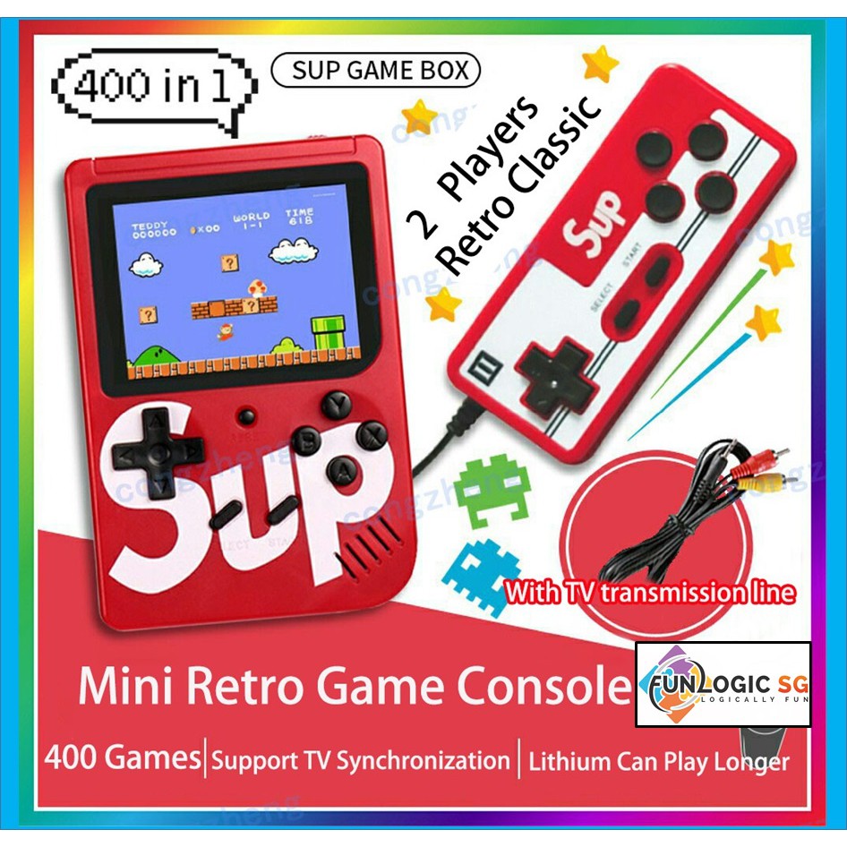 [Singapore] SUP Game Box 400 In 1 Retro Handheld Game Console Emulator ...