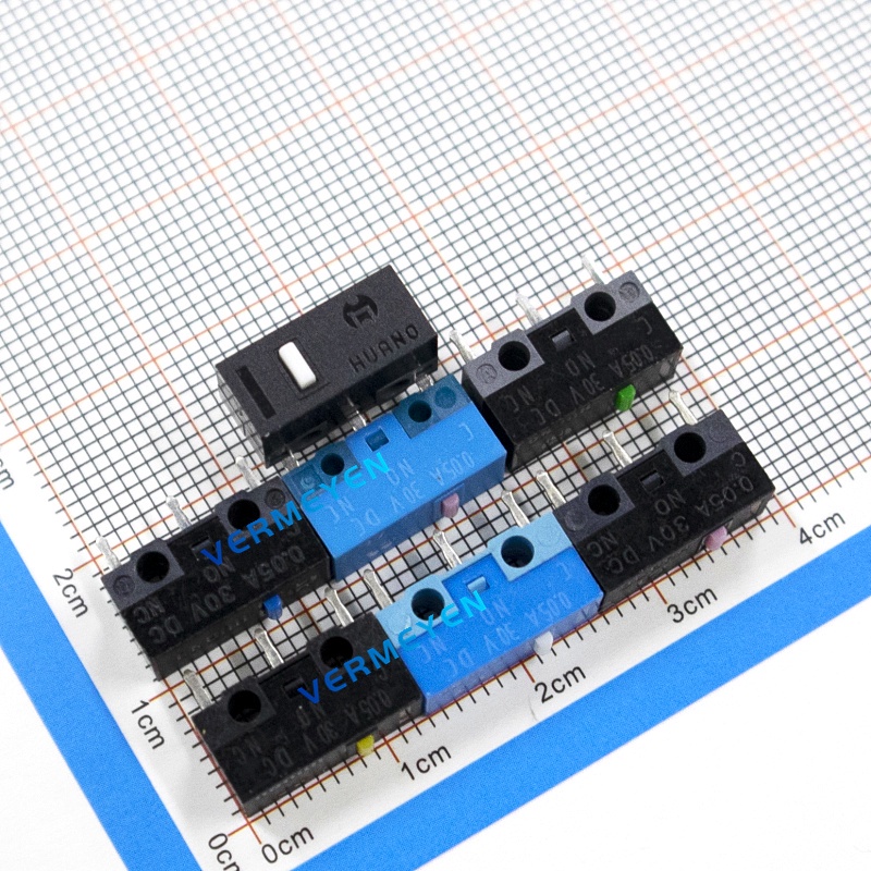 HUANO Micro Switch Button Blue Shell Pink Dot | Shopee Singapore