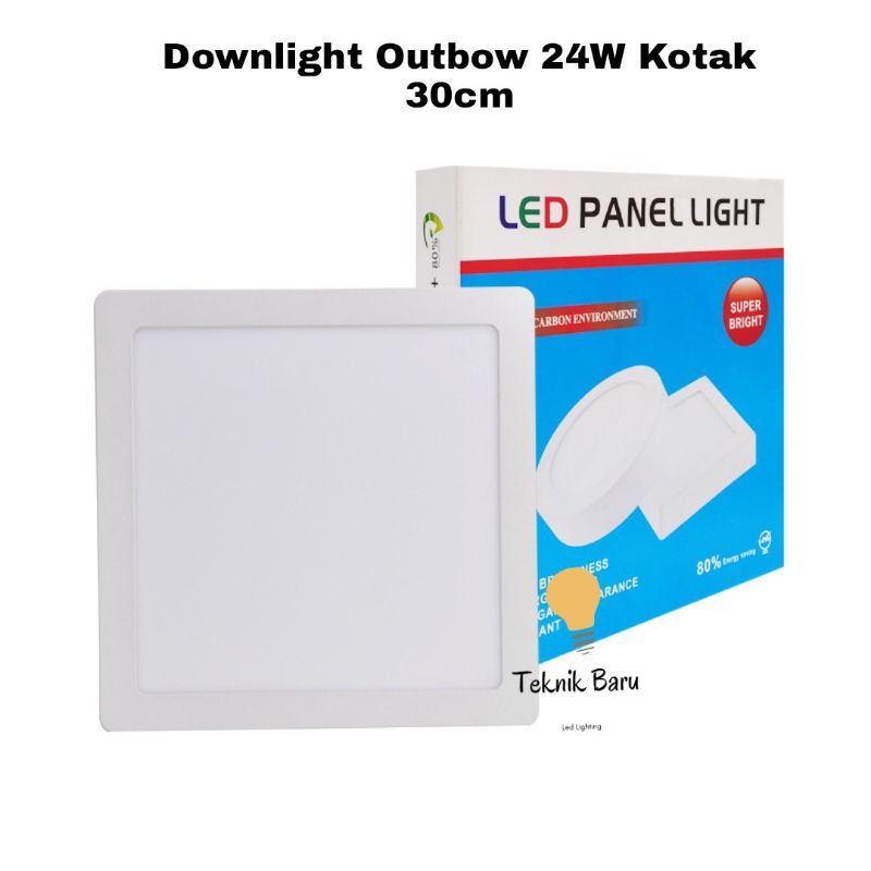Downlight DOWNLIGHT 24W 18W 12W 6W Square Round Box LED PANEL 24watt ...
