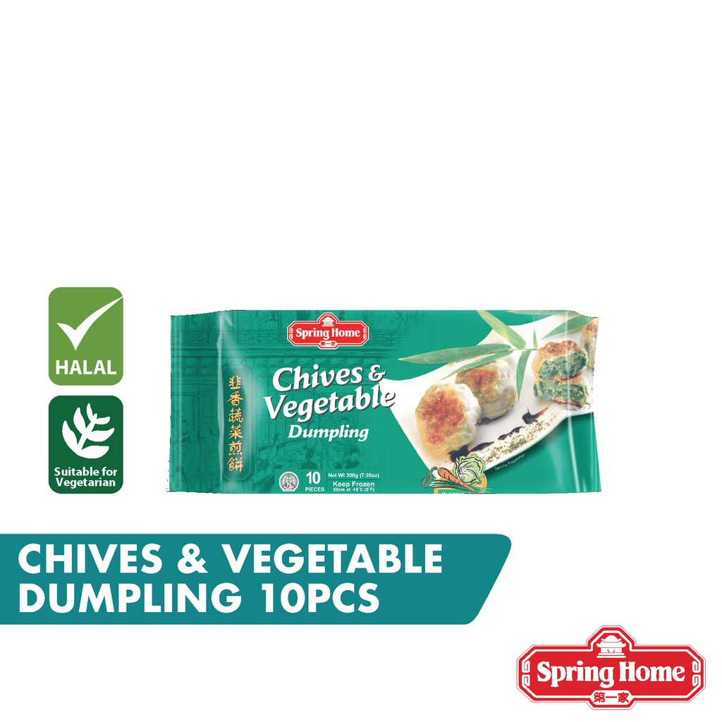 Spring Home Chives & Vegetable Dumpling (10pcs) | Shopee Singapore
