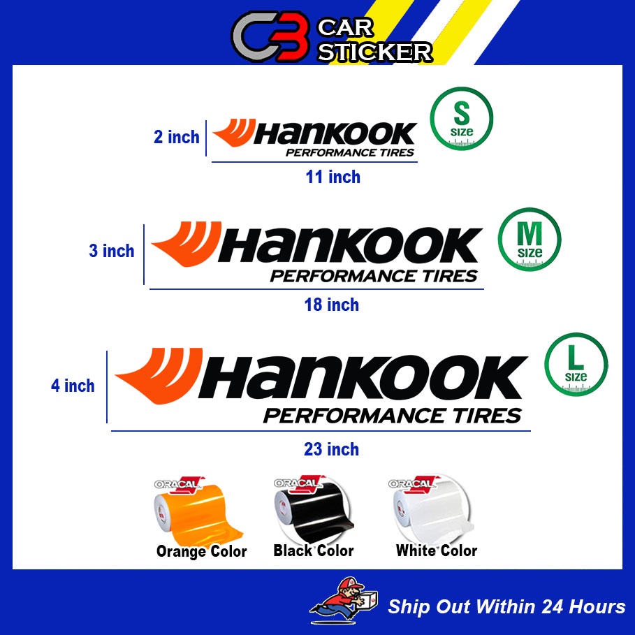 Hankook Performance Sticker / cs660 | Shopee Singapore