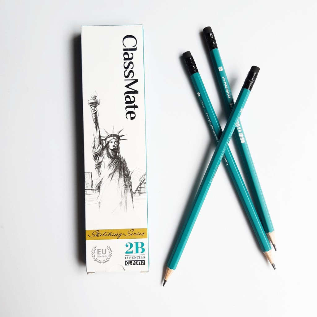 Classmate 2B Wooden Pencil | Shopee Singapore