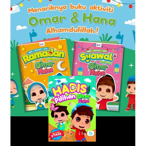 PRIMA KIDS: Ramadan COMBO / Syawal Bersama Omar & Hana & Hadis Choice ...