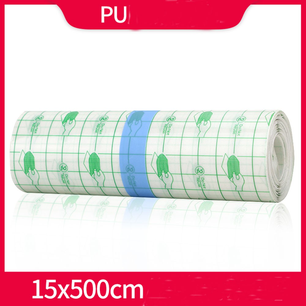 5M Waterproof Medical Tape Transparent Anti-allergic PU Film Wound ...