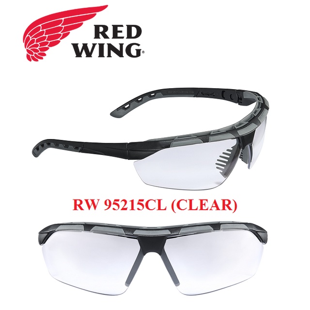 RED WING 95215 UNISEX SAFETY GLASS (CLEAR/SMOKE) | Shopee Singapore